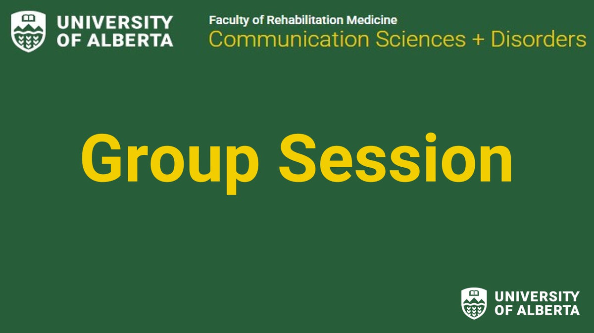 Corbett Clinic | Group Session (90 minutes) – University of Alberta